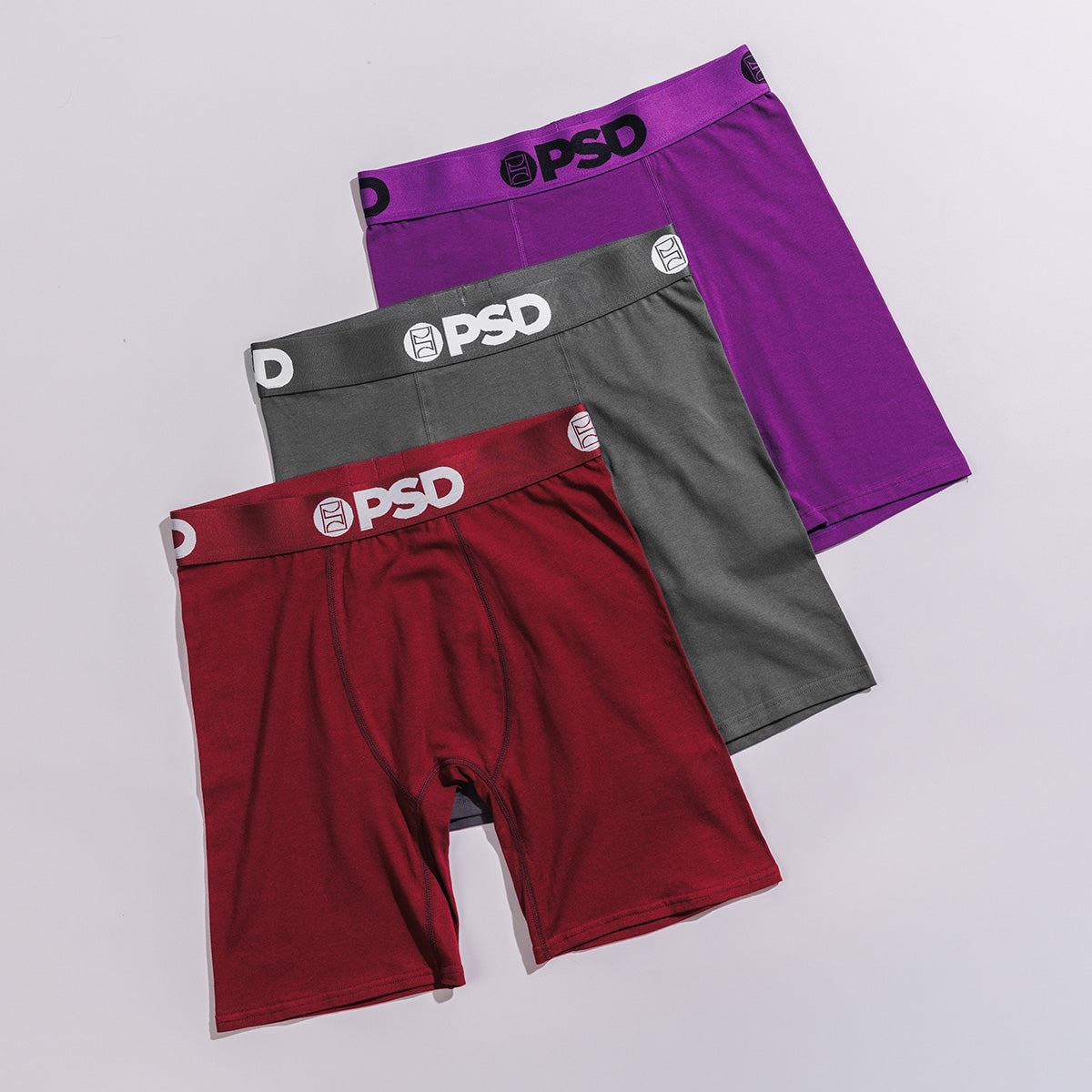 Core Basic Underwear: Plain Mens Boxer Briefs | PSD