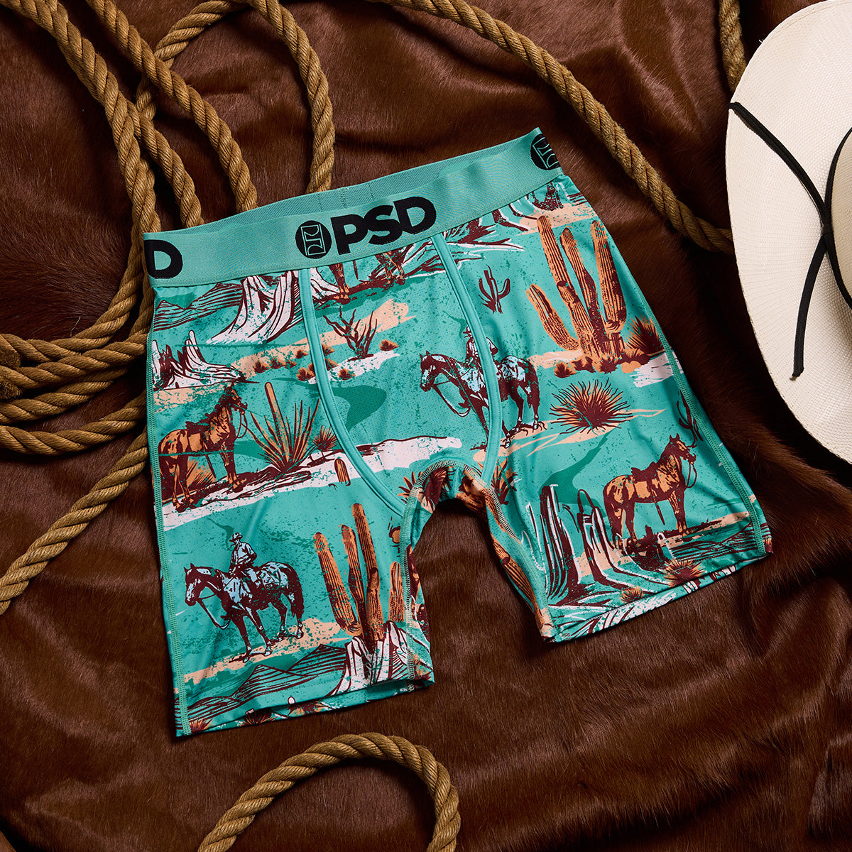 Standard Length Mens Boxer Briefs 7 Inch Inseam | PSD®