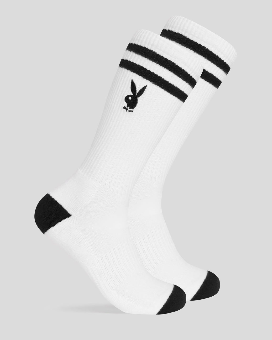 Playboy Crew - White | Crew Sock | PSD®