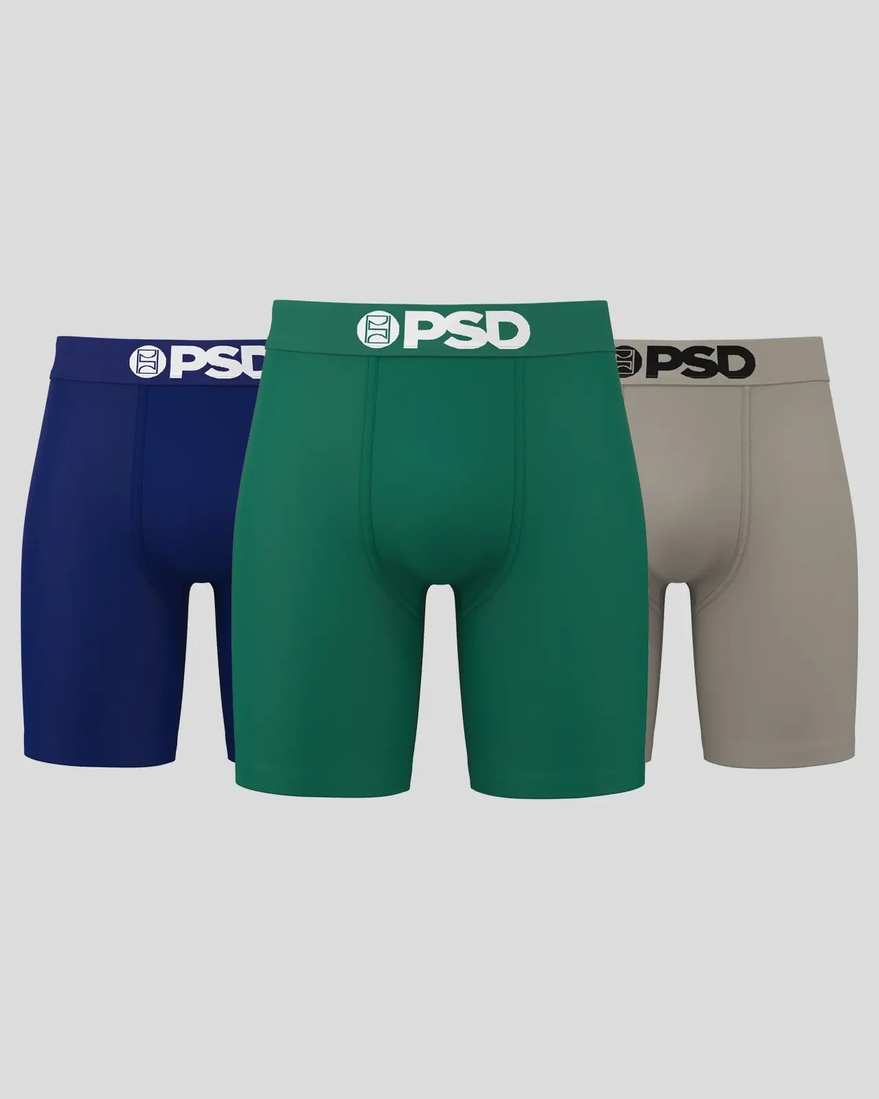 Cotton 3 Pack - Green/Grey/Blue | Standard Length - Cotton | PSD®
